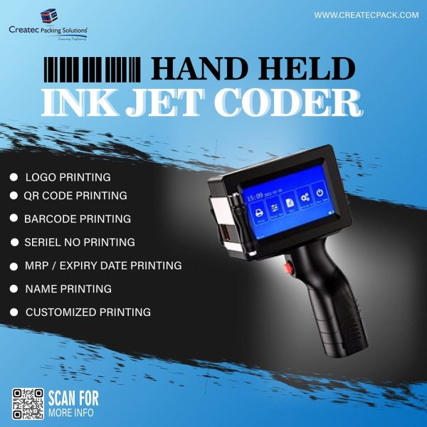 Handheld Inkjet Coding Machine