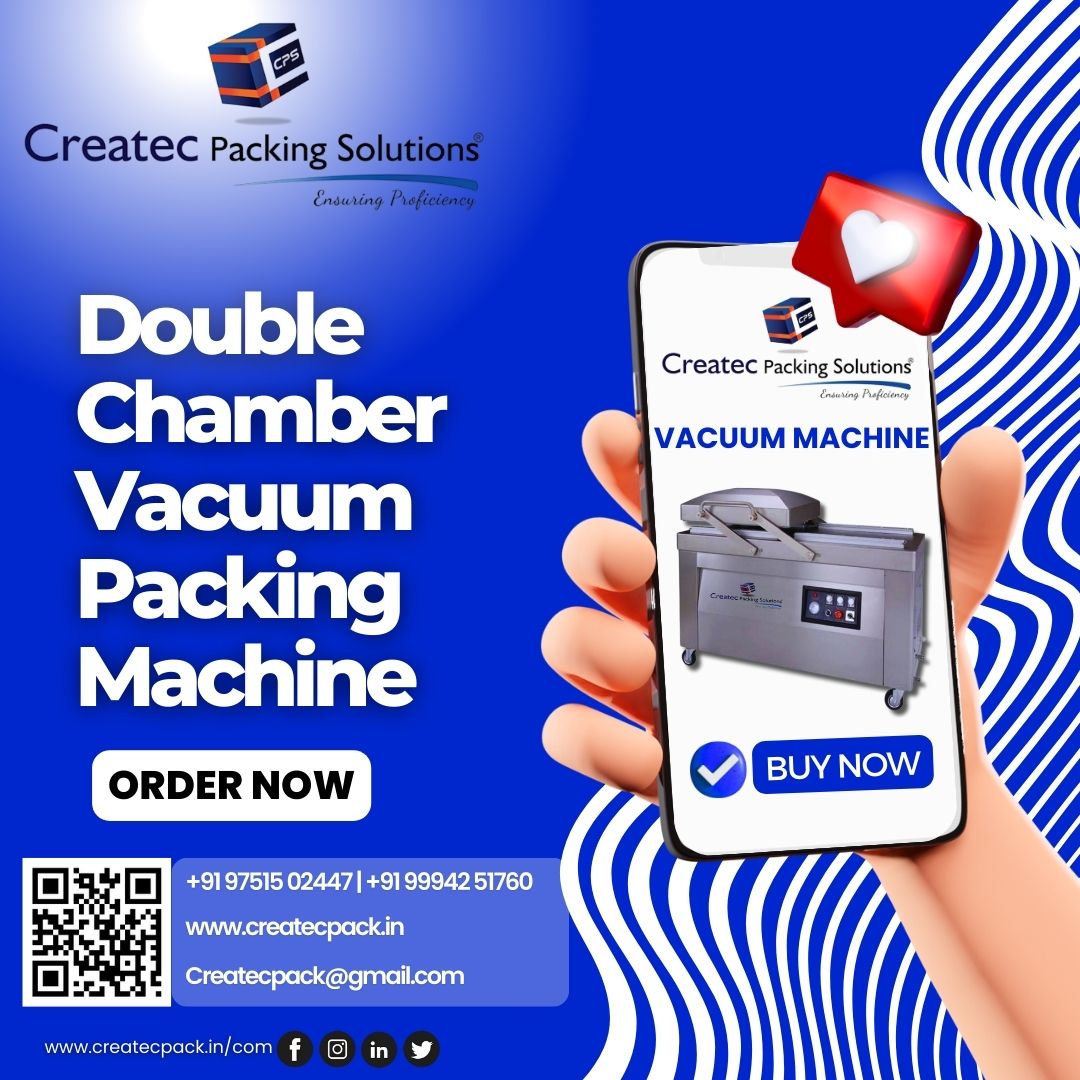 Table Top vacuum packing machine - Createc Packing Solutions