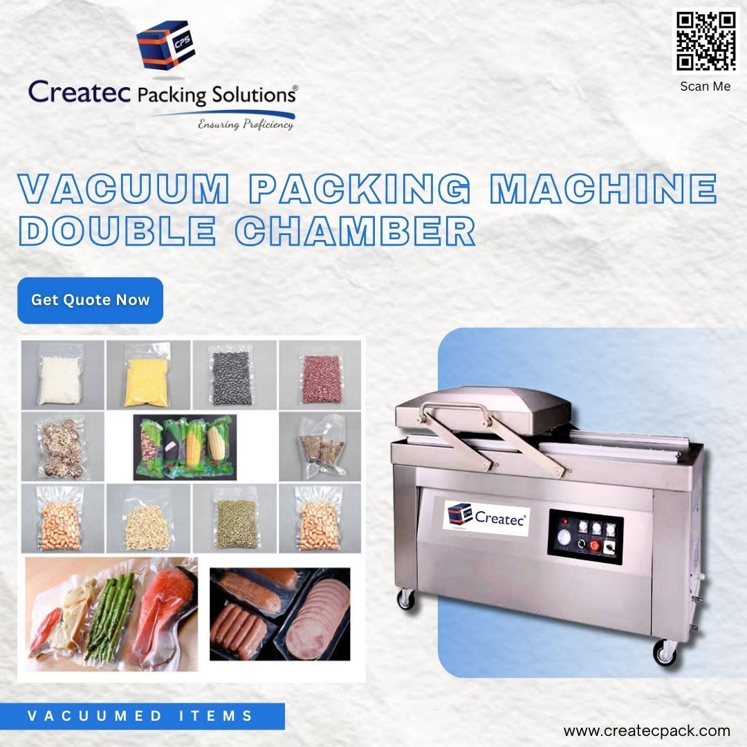 Double Chamber Vacuum Packing Machine In Tamilnadu
